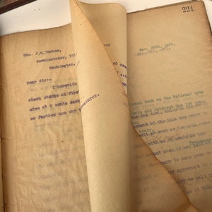 Antique Tissue Thin Onion Skin Paper, Old Document Copies ...