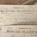 Antique 1890s Bank Checks, Payment Check, Handwritten, Vintage Ephemera ...