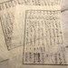 Vintage SCRAPS of Onion Skin Tissue Paper, Thin Cut Papers, From ...