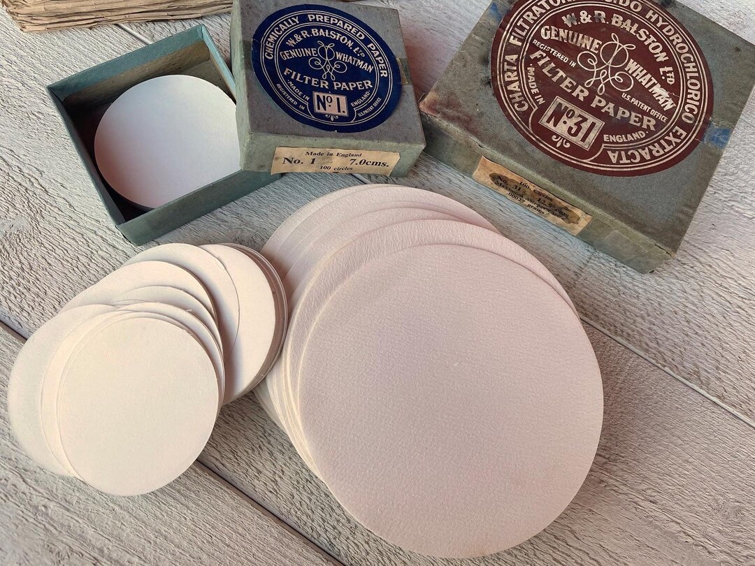 Vintage Filter Paper Set, Textured Absorbent Paper for Junk Journal ...