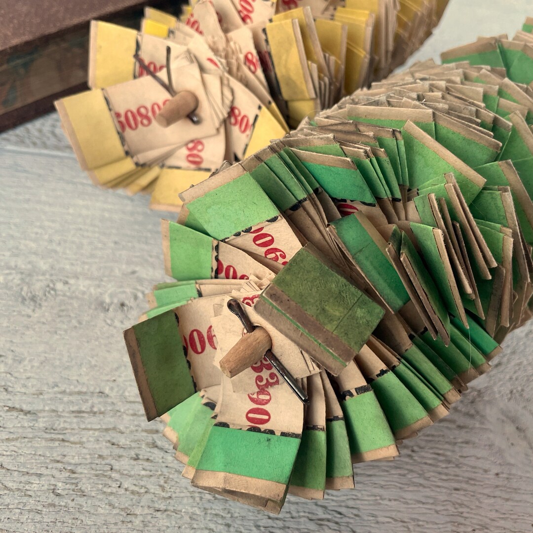 Vintage Lotto Coupons, Pull Tab Gambling Tickets, Scrapbooking Ephemera ...