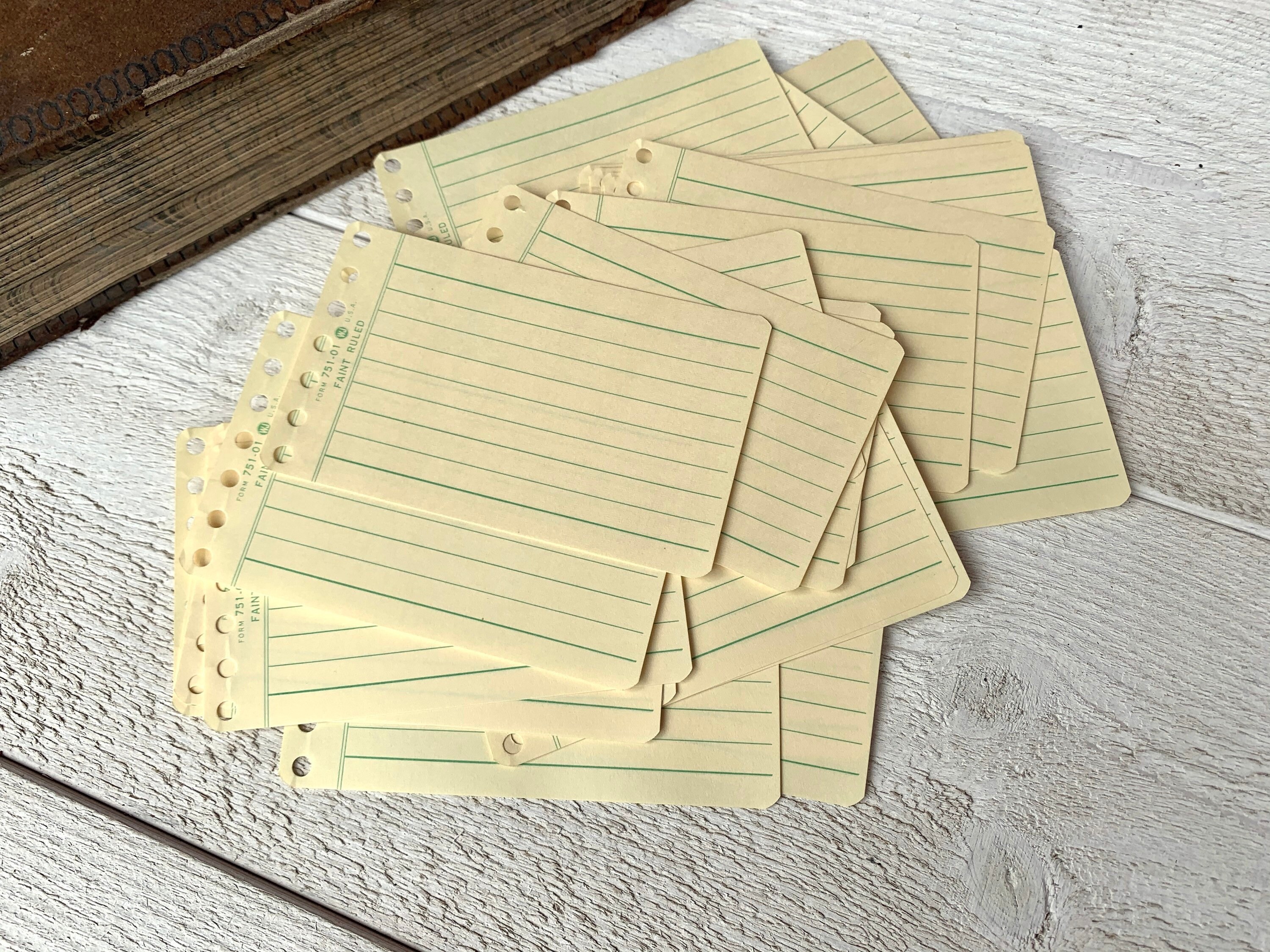 Vintage Memo Notes Unused Small Note Paper Visible Record - Etsy