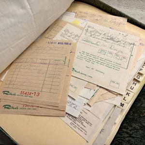 Vintage Business Paper Set - 10 Pieces (box NOT Included) - Random Pick ...