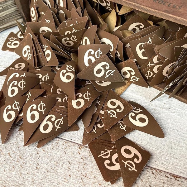 Antique Price Tags - Etsy
