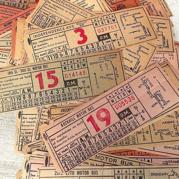 Old Tickets - Etsy