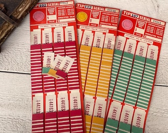 Pull Tab Boards - Etsy