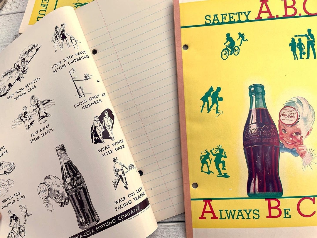 Vintage Coke Notebook, Writing Paper for Junk Journal, Notepaper ...