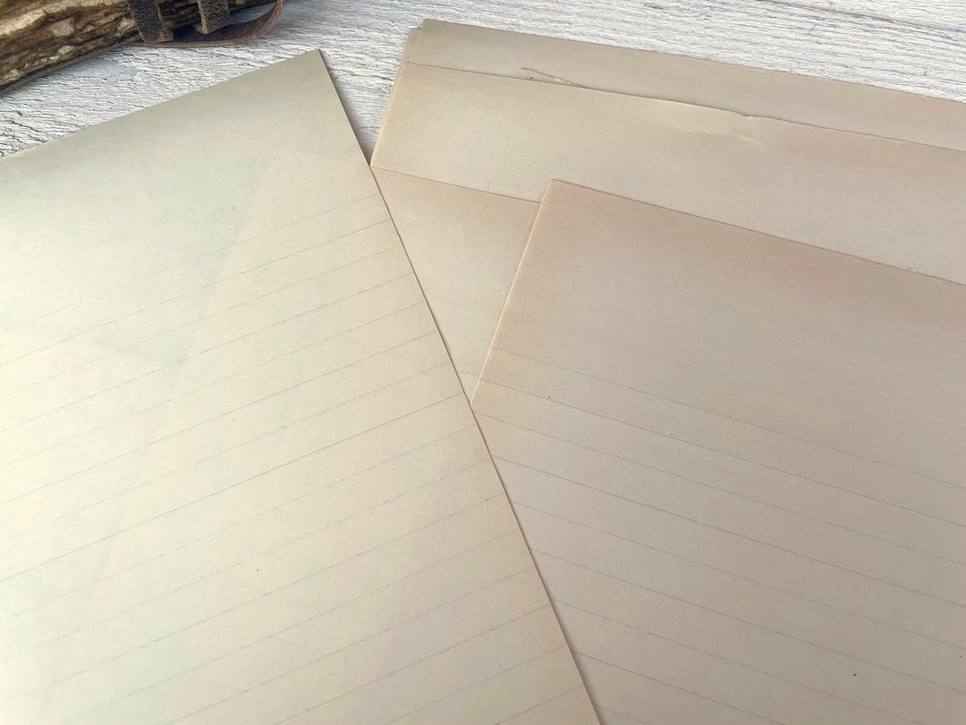 Vintage Writing Paper, WW2 Era Letter Stationery Paper, Correspondence ...