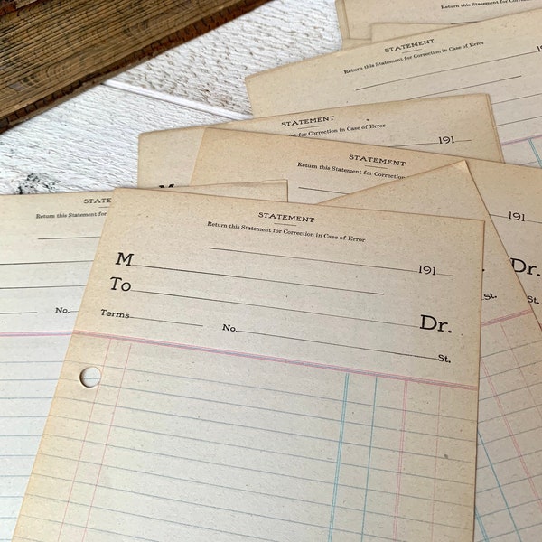 Antique Receipts - Etsy