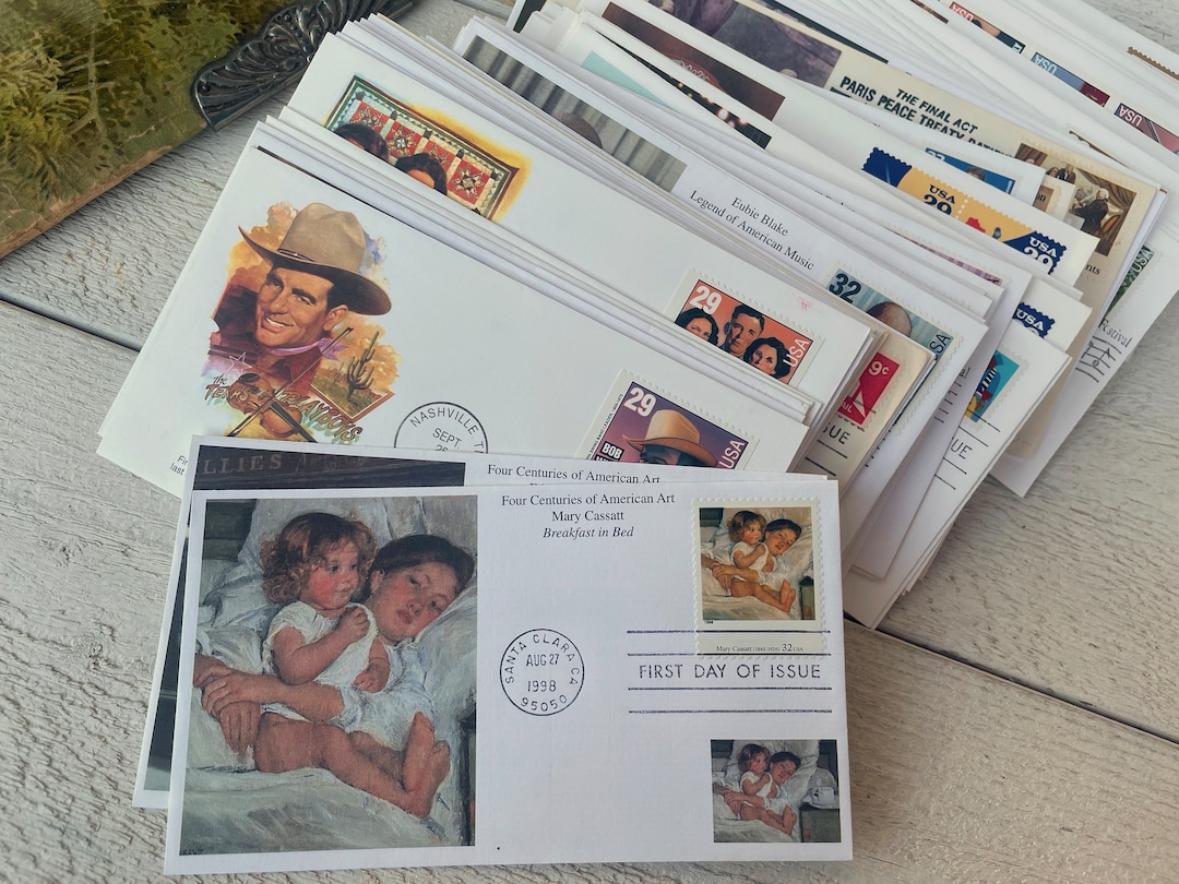 Vintage First Day Issue Envelopes, First Day Cover, Stamps and ...