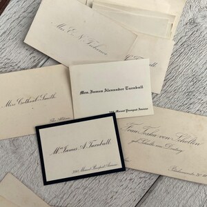 Antique Name Cards, Vintage Trading Calling Cards, Junk Journal ...