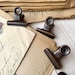 Paper Clips 8 Pcs Medium Size Antique Bronze Color - Etsy