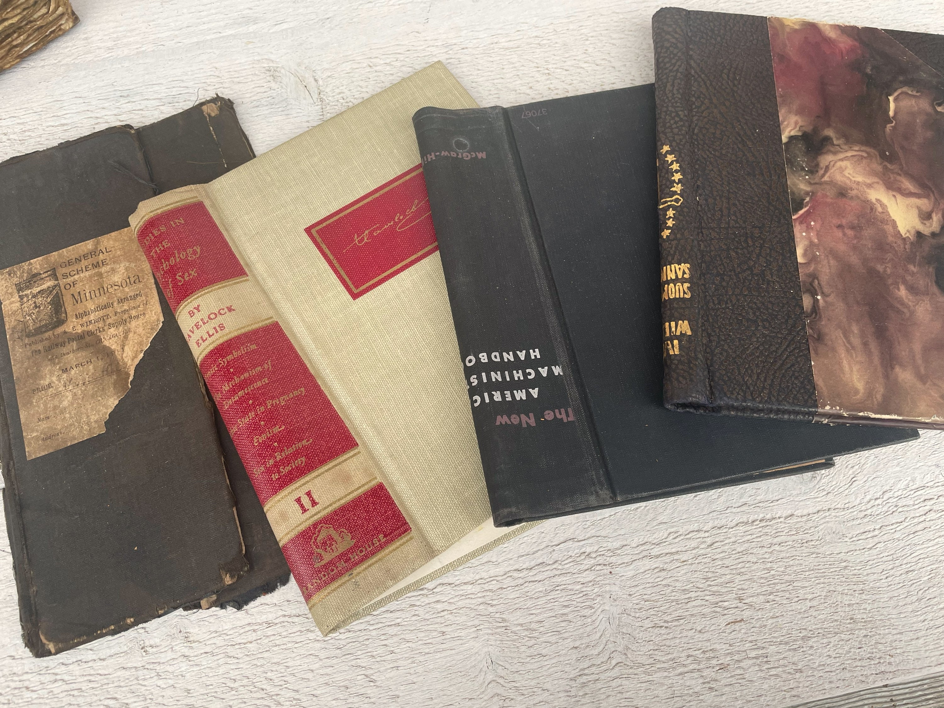 Vintage Book and Ledger Covers Cover ONLY Please Read - Etsy