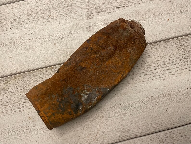 Rusty Old Empty Spray Bottle, Smashed With Dents, for Wall Art and ...