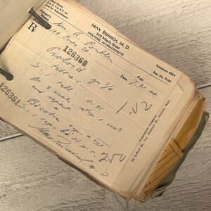 Vintage Rx Prescriptions, Pharmacy, Old Apothecary, Druggist, Medicines ...