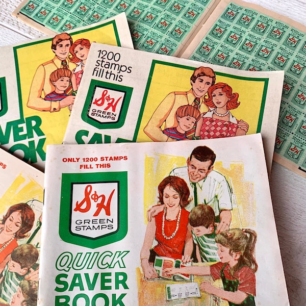 S and H Green Stamps - Etsy