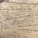 Antique 1890s Bank Checks, Payment Check, Handwritten, Vintage Ephemera ...