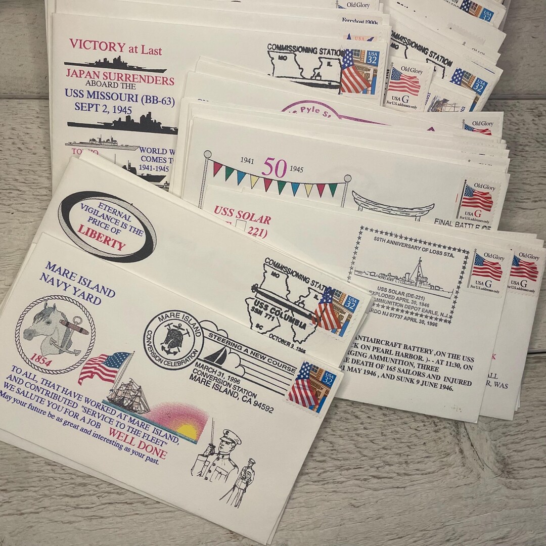 Vintage First Day Issue Envelopes 1990s, Mail Postal, First Day Cover ...