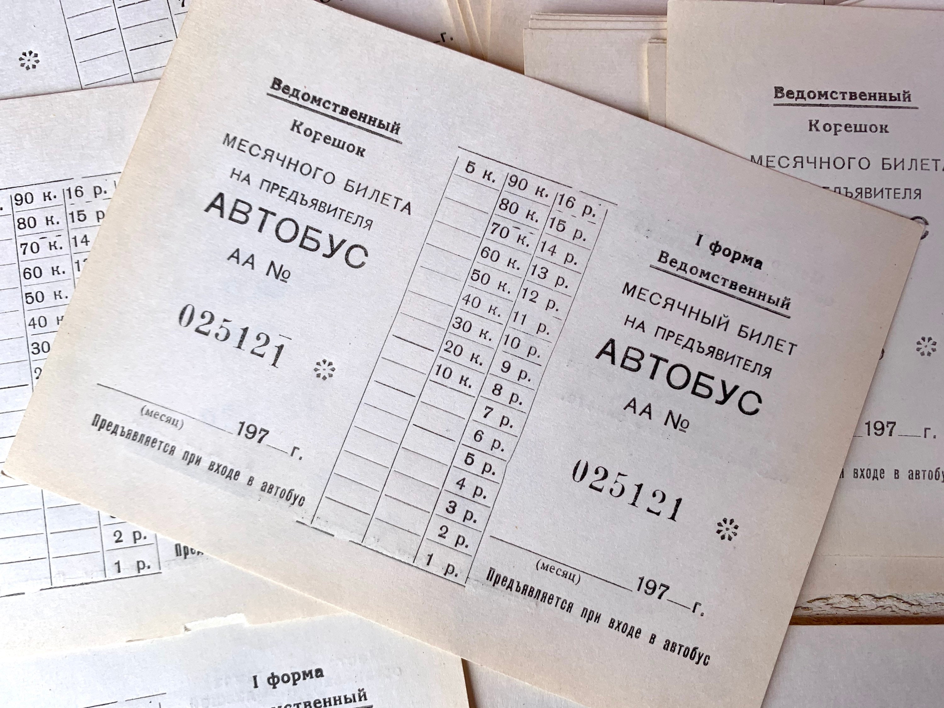 Vintage Ukraine Tickets Monthly Bus Ticket Junk Journals - Etsy