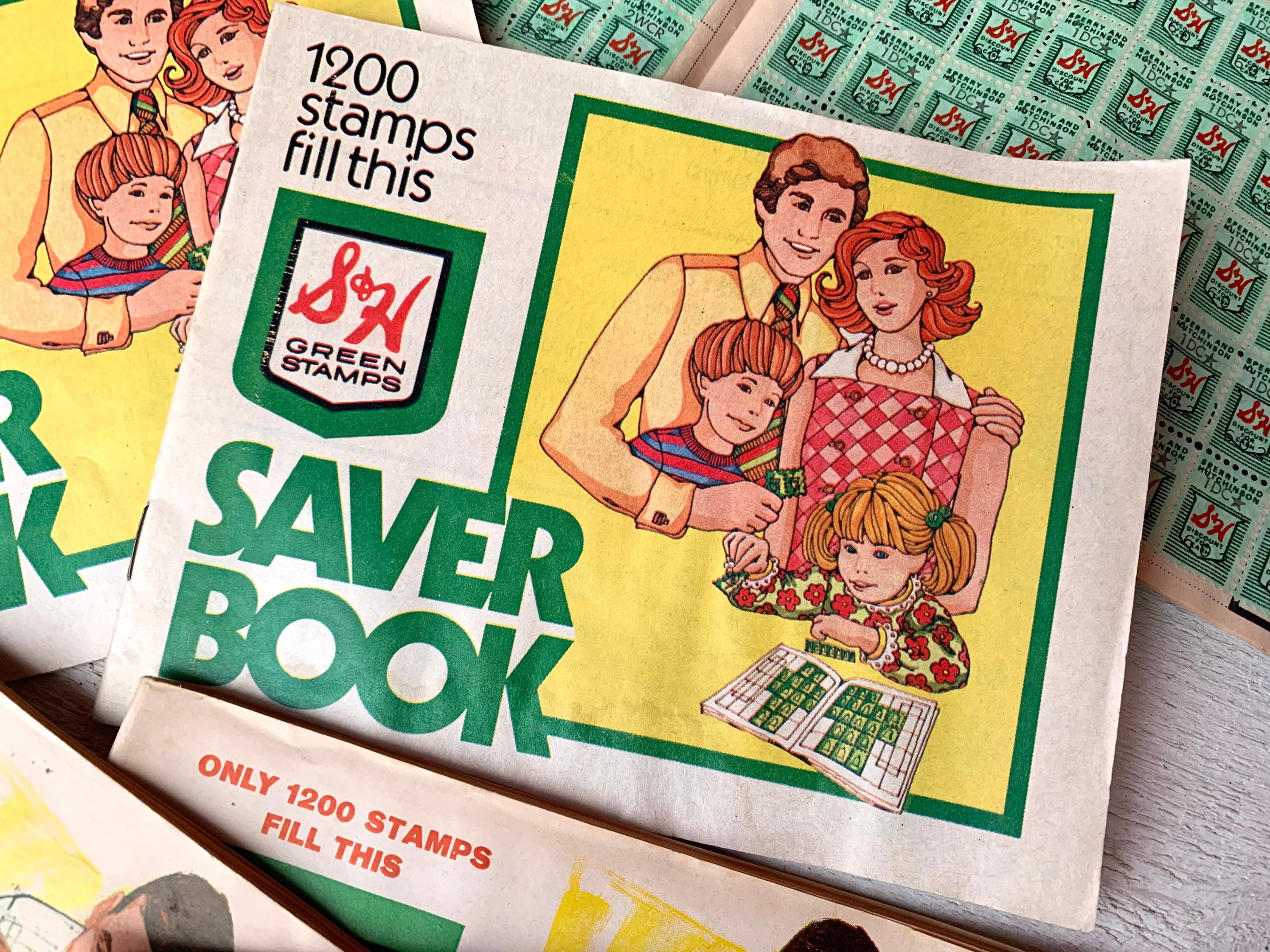 Vintage Saver Stamp Book Saving Stamps Used S&H Booklet - Etsy