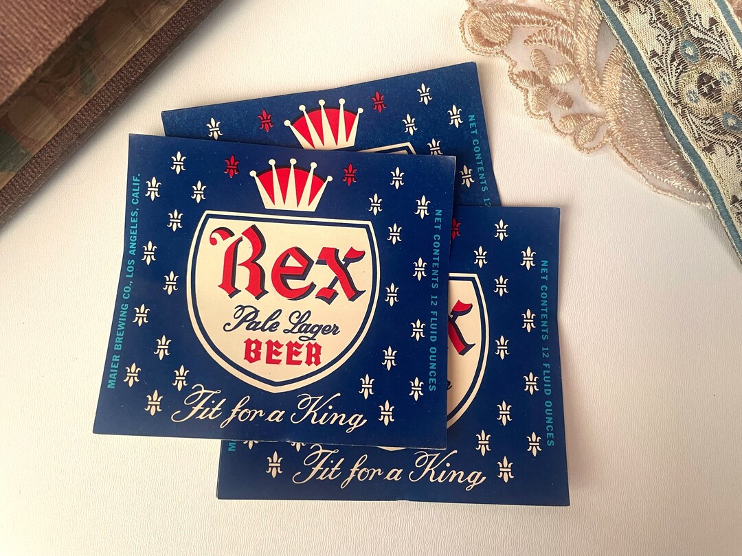 Vintage Beer Labels, Unused Bottle Label, Scrapbooking Ephemera ...