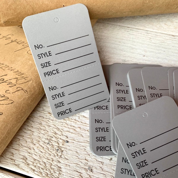 Perforated Hang Tags - Etsy
