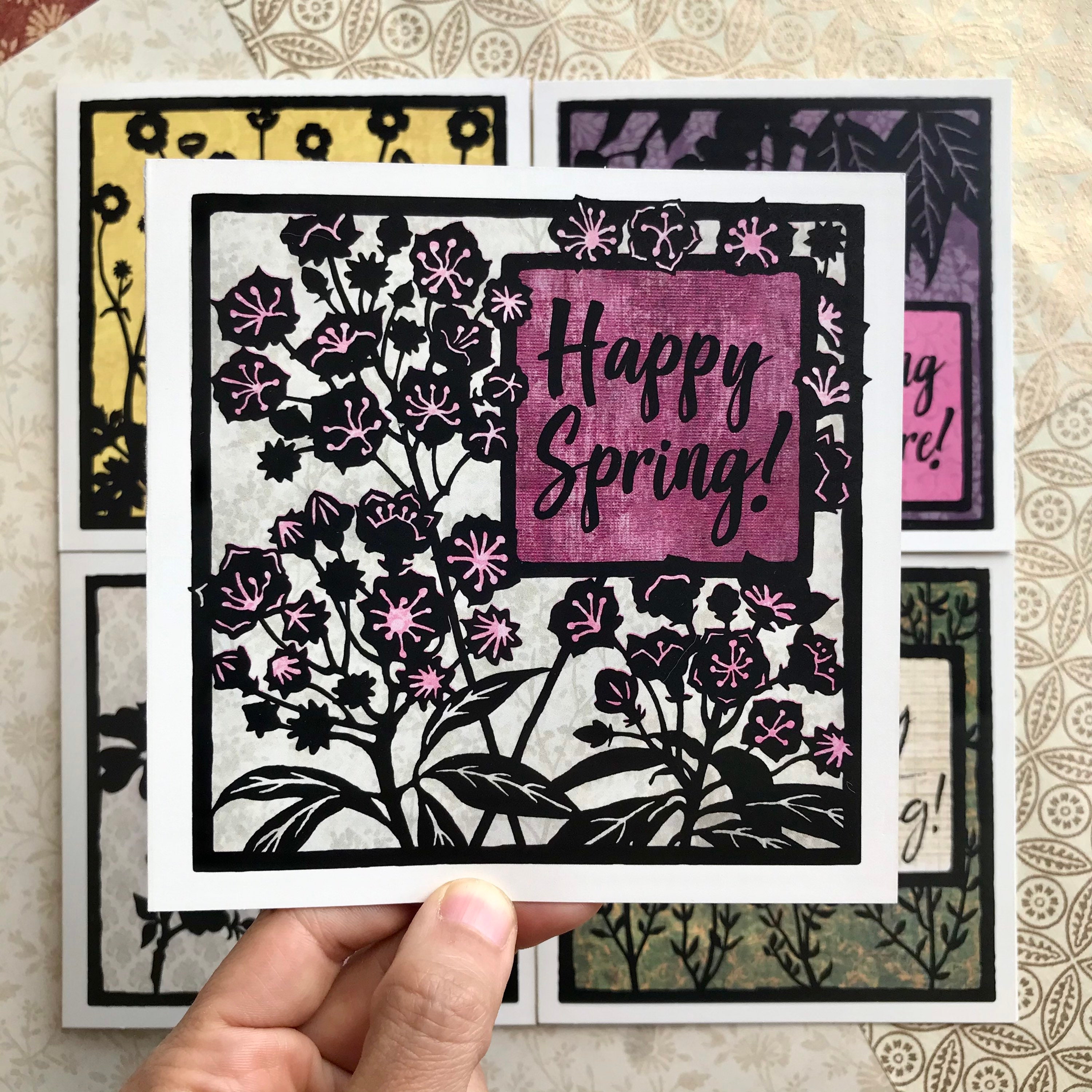 Happy Spring Collection Assorted Bundle of 5 Illuminated - Etsy