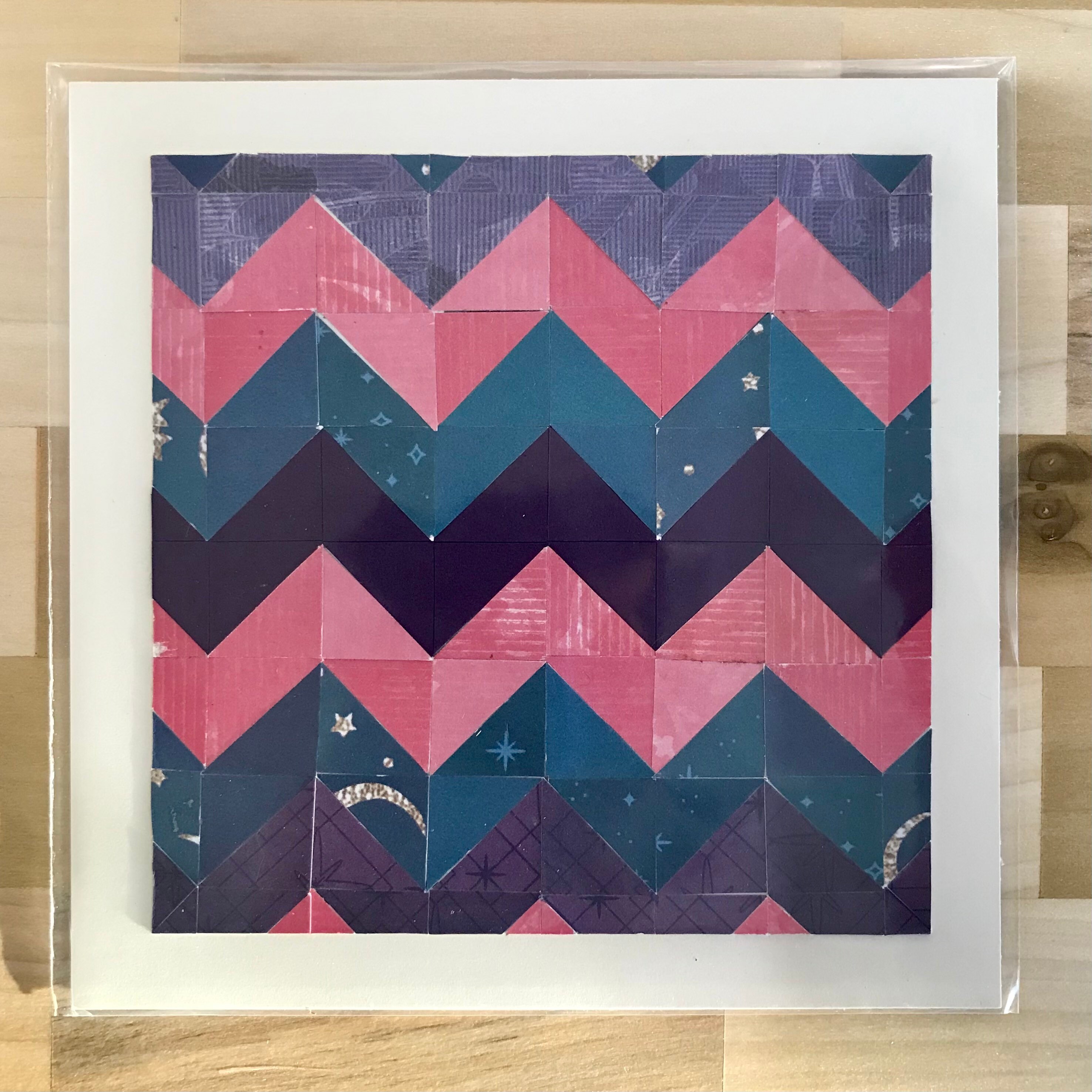 Bi Pride Queer Quilt | Papercut Quilt Blocks | Offcut Creations | 6x6 ...