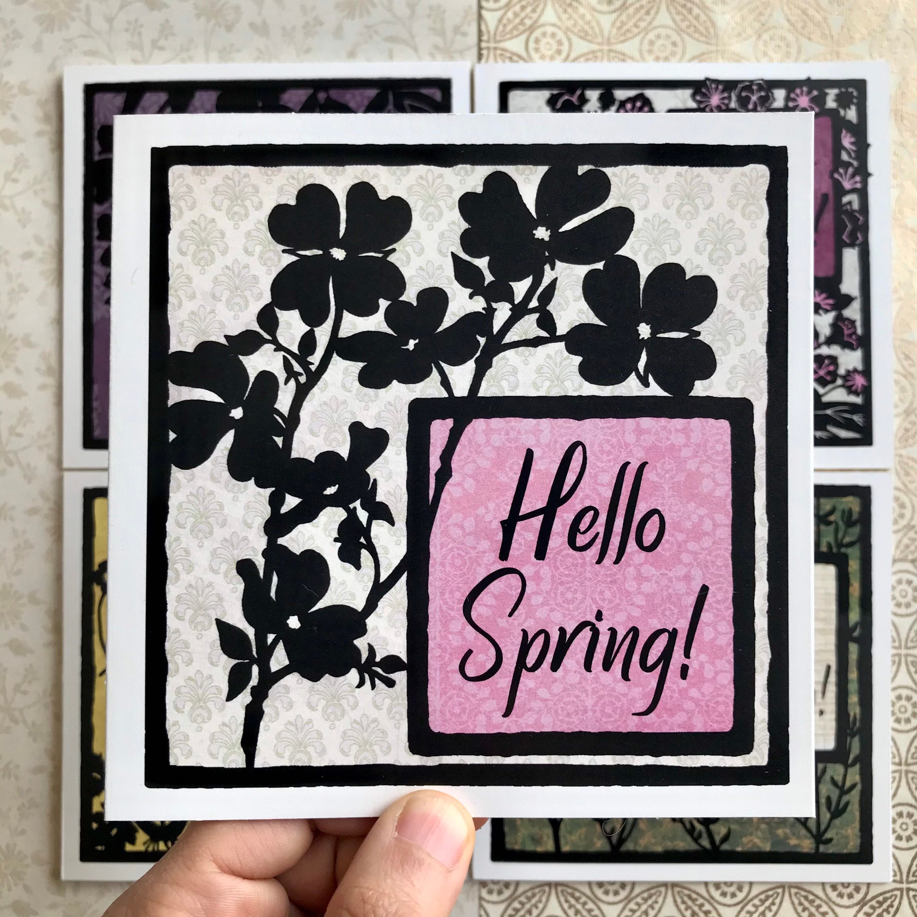 Happy Spring Collection Assorted Bundle of 5 Illuminated | Etsy