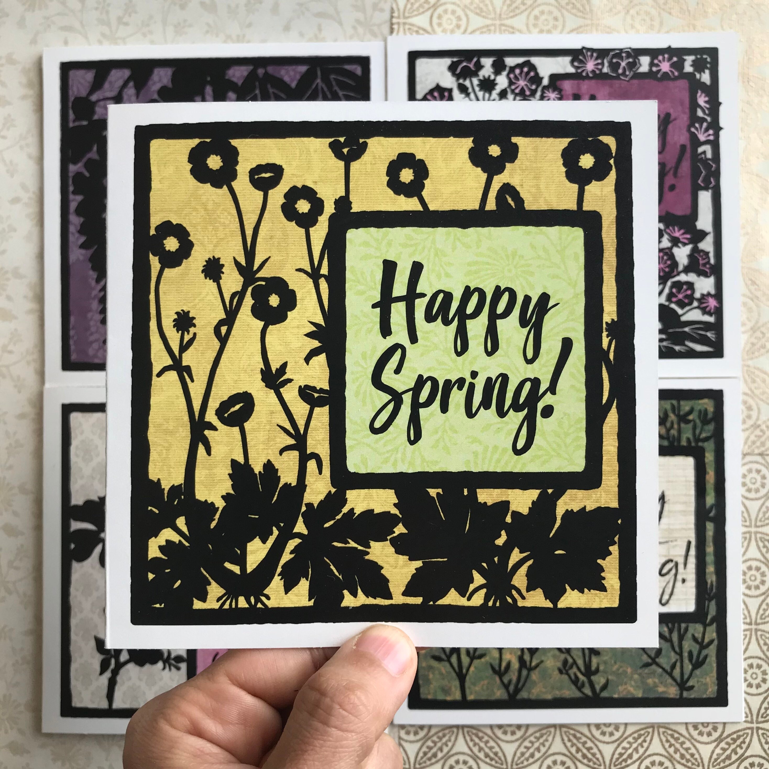 Happy Spring Collection Assorted Bundle of 5 Illuminated Expression ...