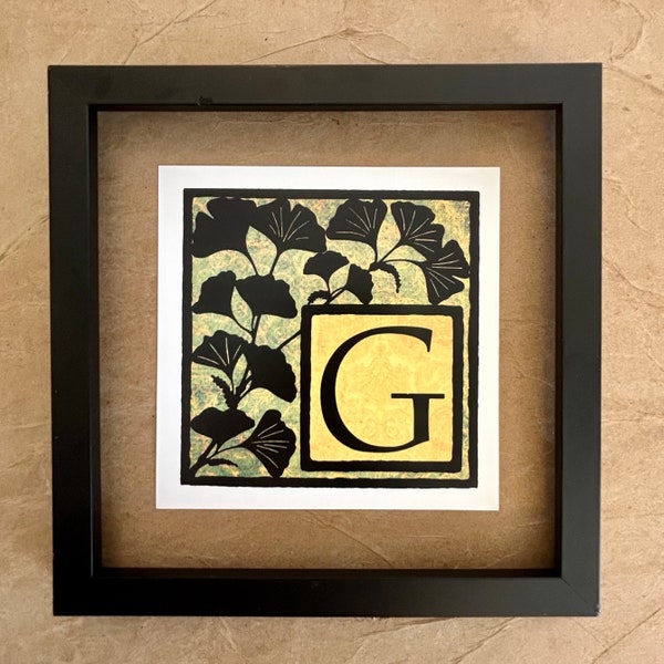 Illuminated Letter G - Etsy