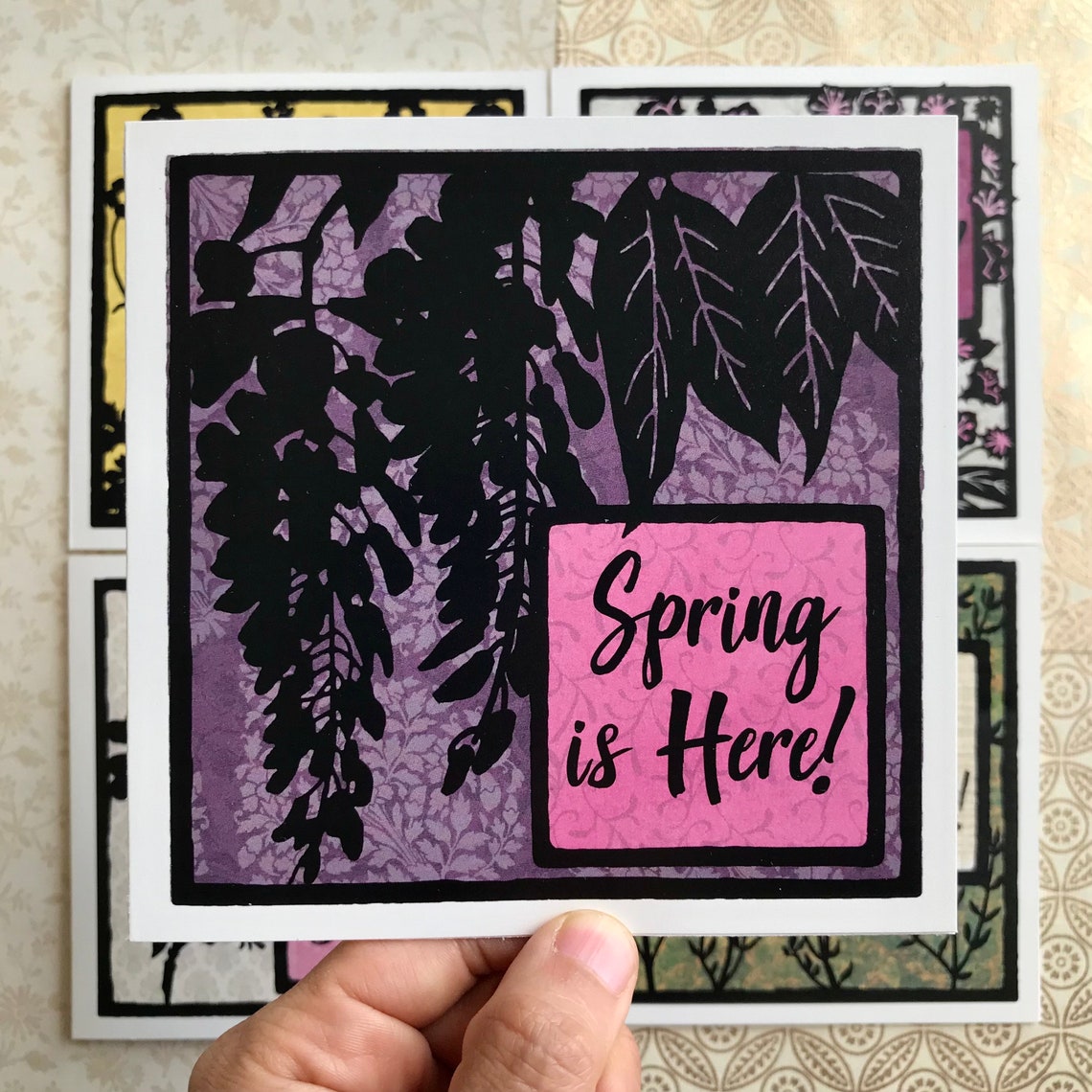 Happy Spring Collection Assorted Bundle of 5 Illuminated | Etsy