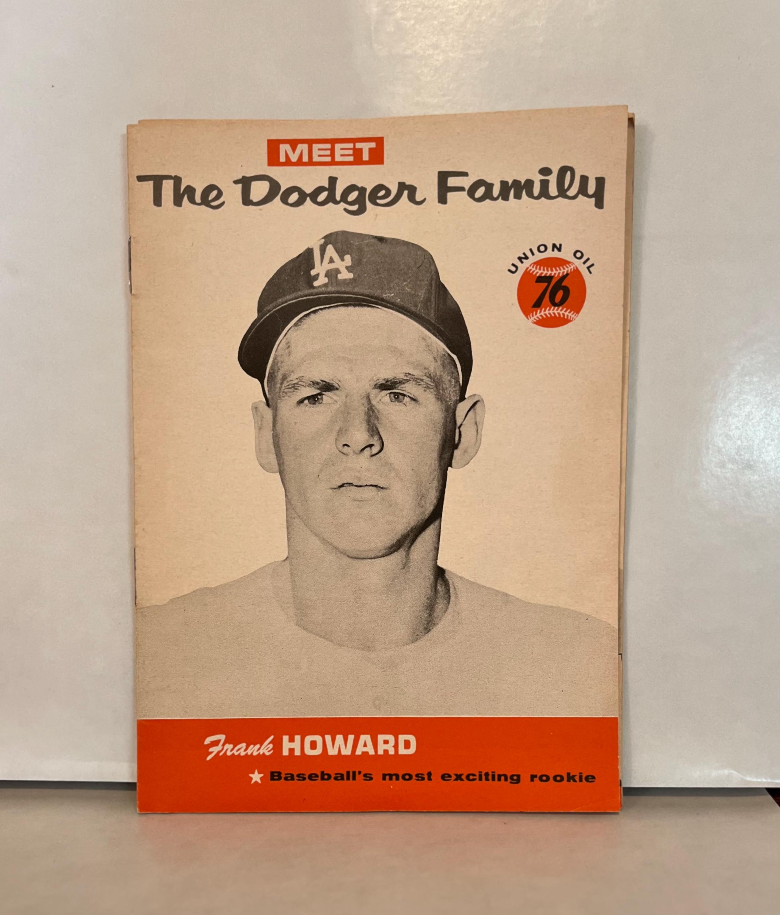 Vintage 1960 | Frank Howard #25, Los Angeles Dodger Outfielder | Meet ...