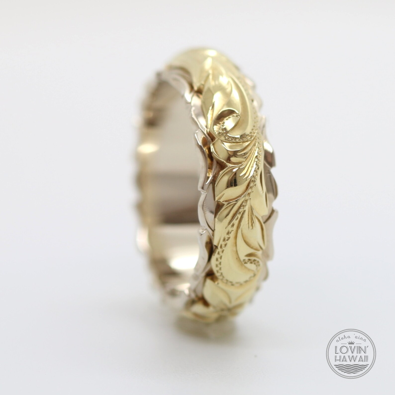 Hawaiian Ring Hawaiian Jewelry Hawaii Wedding Ring Boho - Etsy