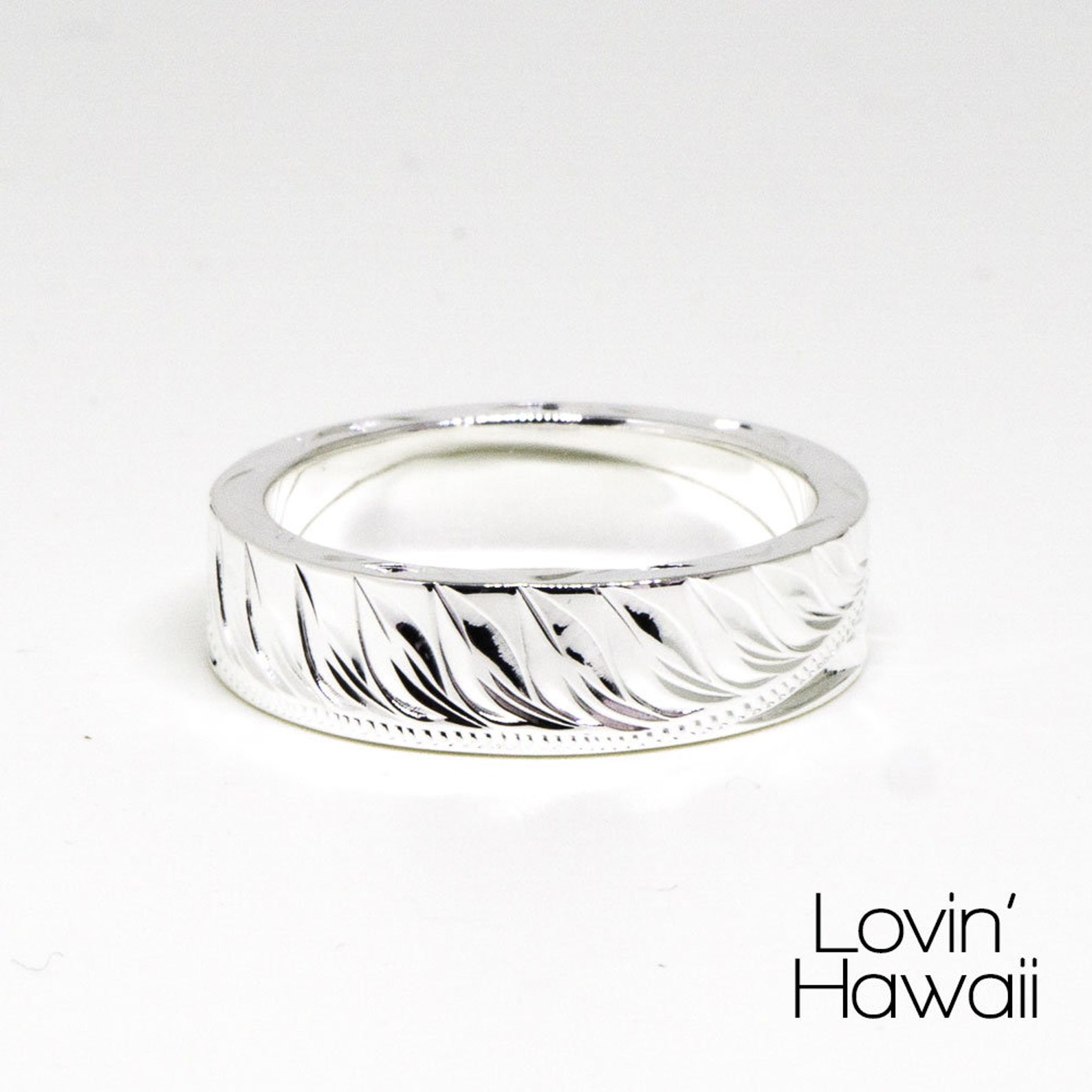 Hawaiian Ring, Mens Hawaiian Ring, Handmade Hawaii Wedding Ring ...