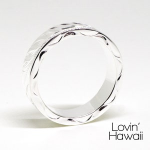 Hawaiian Ring, Mens Hawaiian Ring, Handmade Hawaii Wedding Ring ...