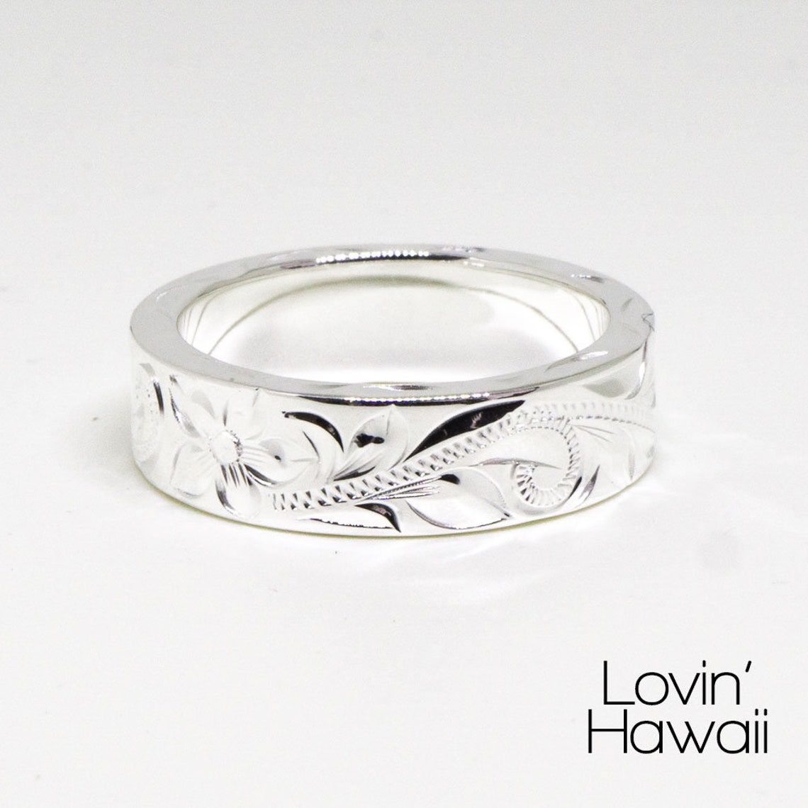 Hawaiian Jewelry Hawaiian Rings Flower Wedding Ring Hawaii - Etsy