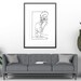 The Fool, Tarot Cards, Printable One Line Drawing, Masculine Continuous ...