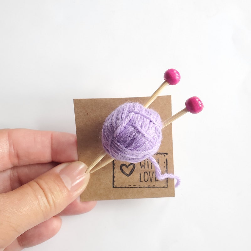 Knitting Brooch - Etsy UK