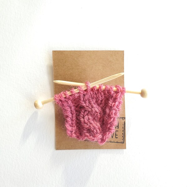 Knitting Brooch - Etsy UK