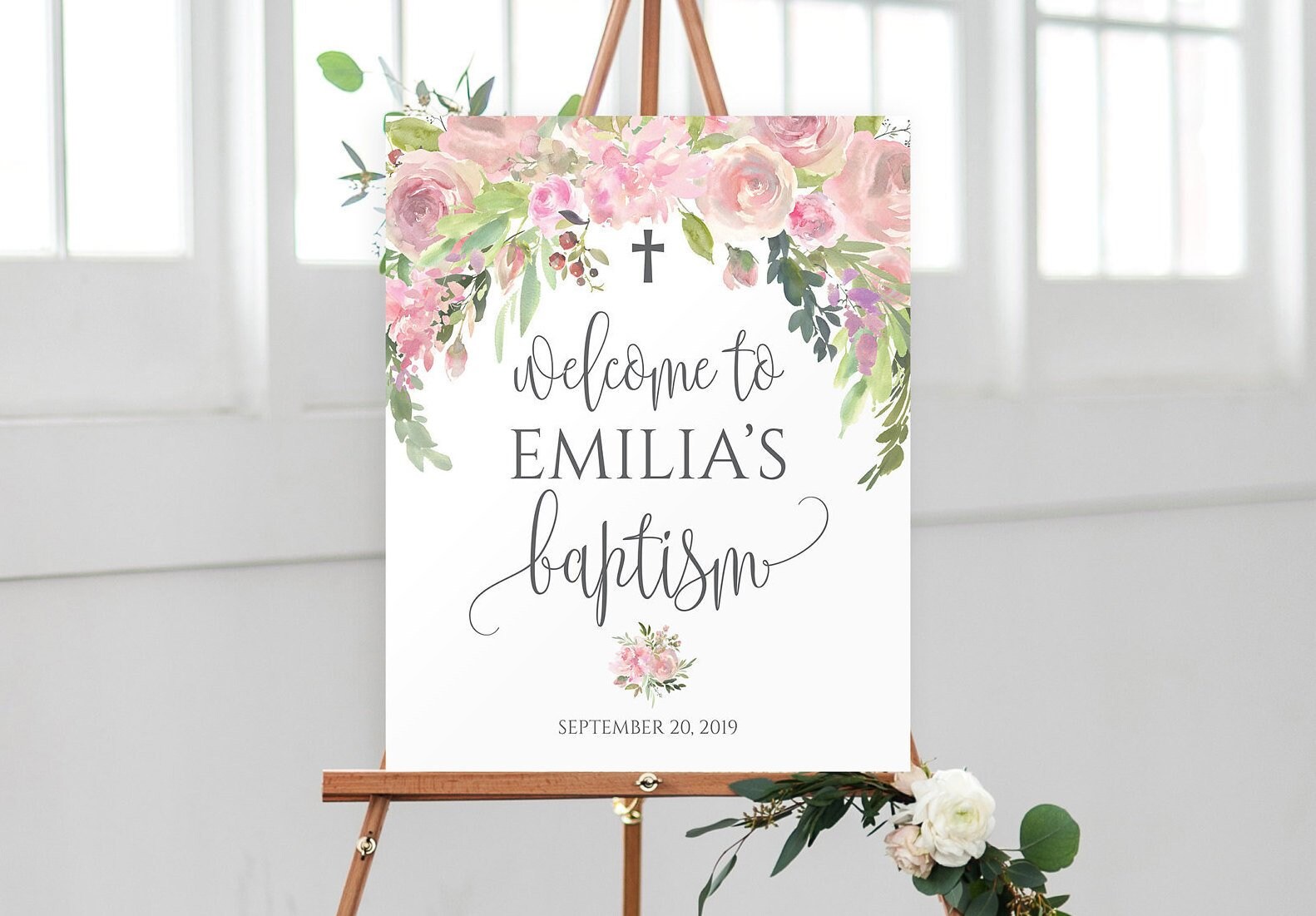 Baptism Welcome Sign Baptism Welcome Printable Baptism | Etsy