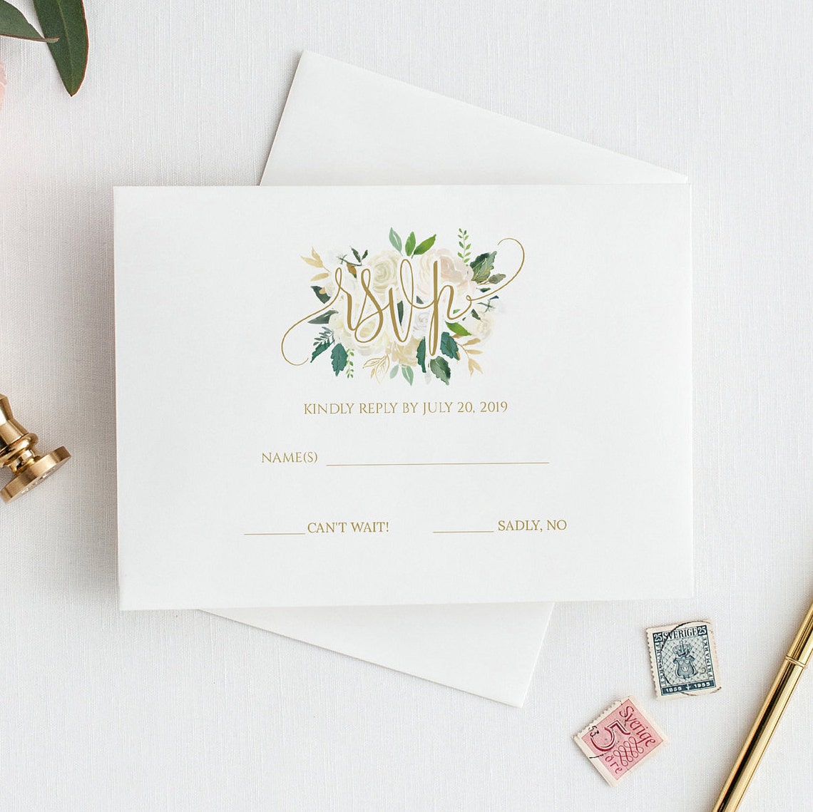 RSVP Card Template Printable RSVP Card Editable Rsvp Cards | Etsy