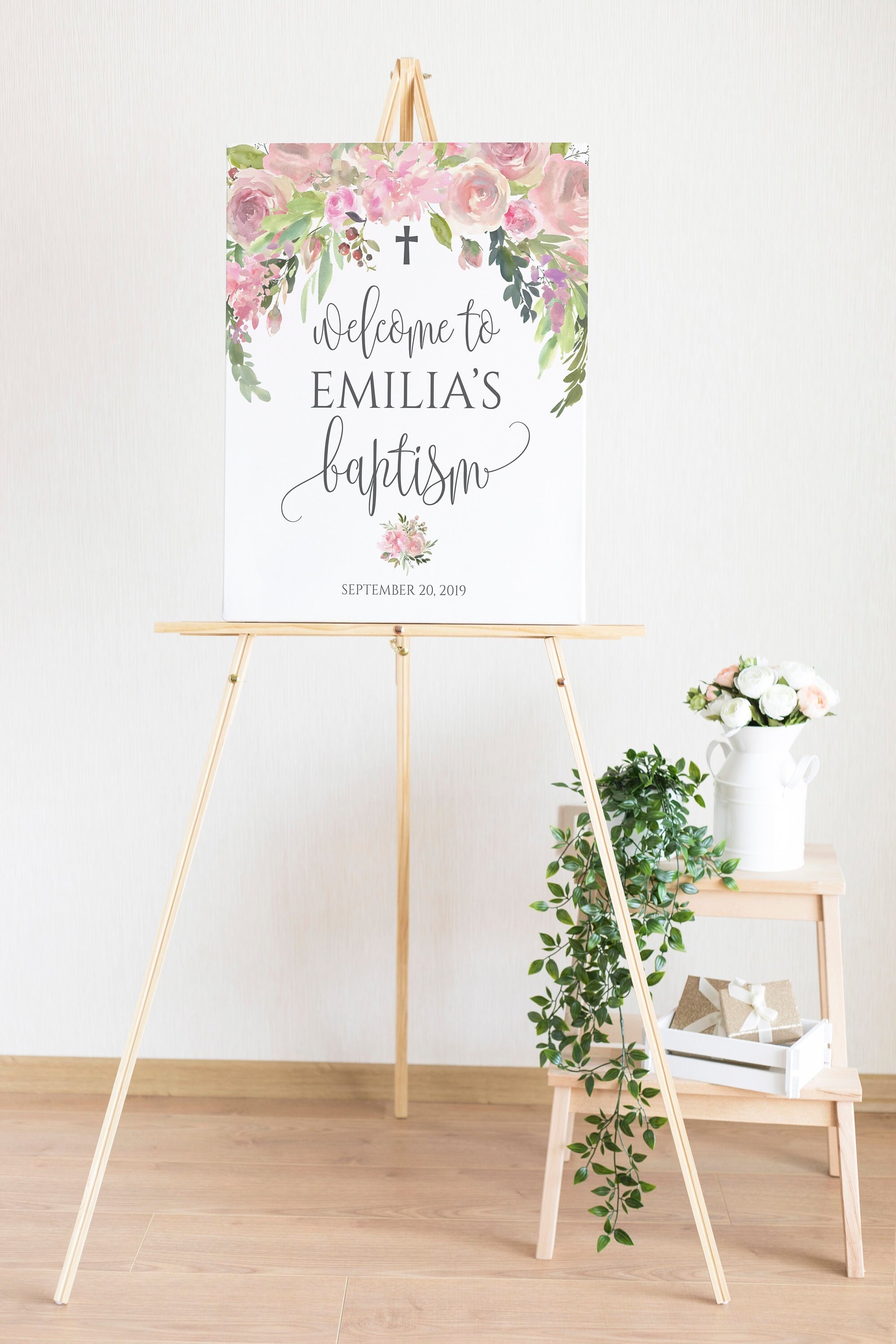 Baptism Welcome Sign Baptism Welcome Printable Baptism | Etsy