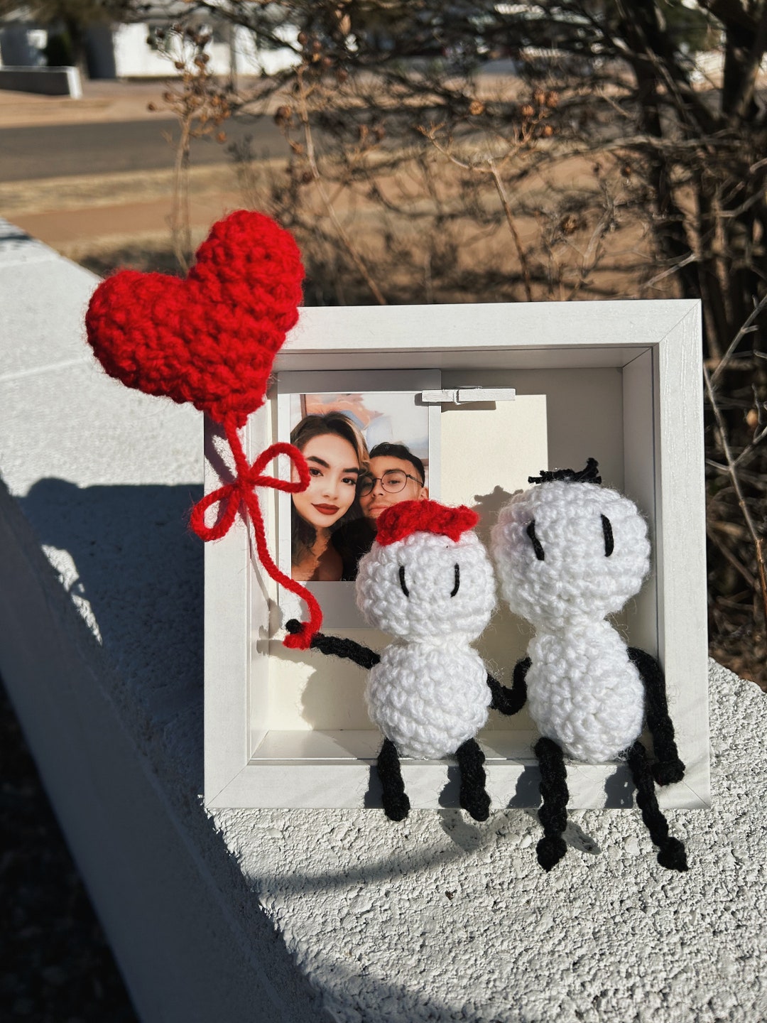 Personalized Crochet Bigli Migli Valentine’s Shadow Box - Etsy