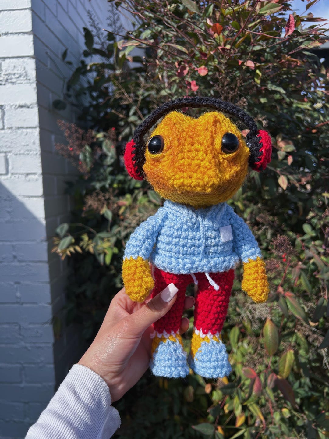 Crochet Handmade Sapo Concho Bad Bunny DTMF Album - Etsy