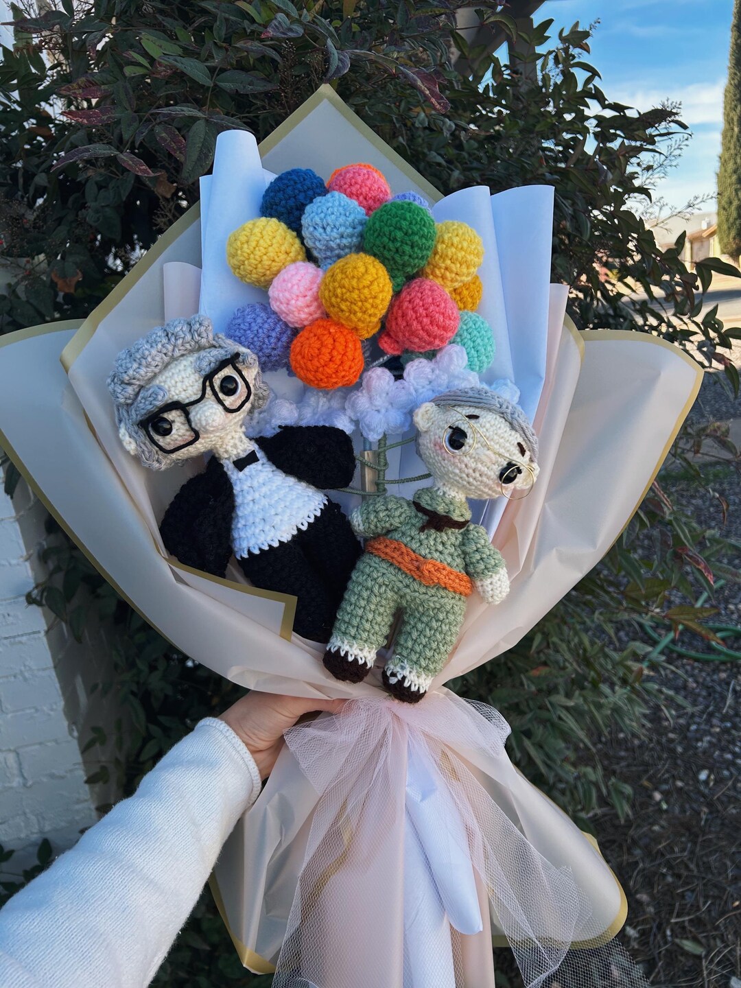 Crochet Pixar’s up Inspired Bouquet - Etsy