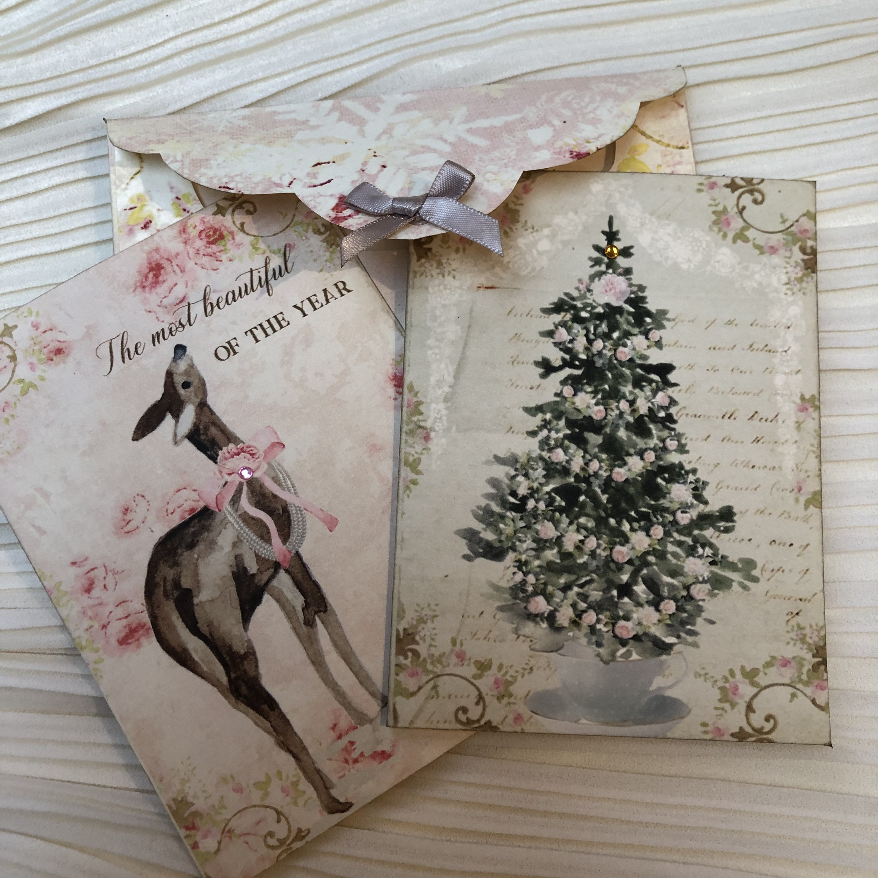 Printable Christmas Cards & Envelopes / Instant Download - Etsy