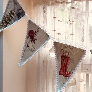 Printable Christmas Garland Decoration / XMAS Bunting / Holiday ...