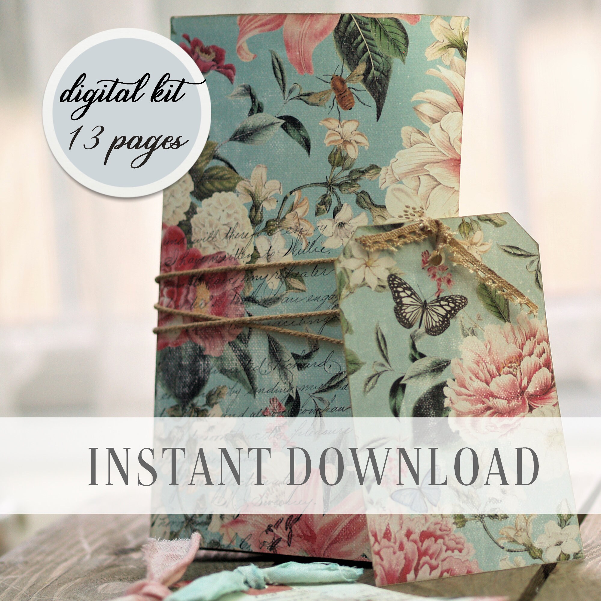 Materials Card Making & Stationery Craft Supplies & Tools Shabby pink ...