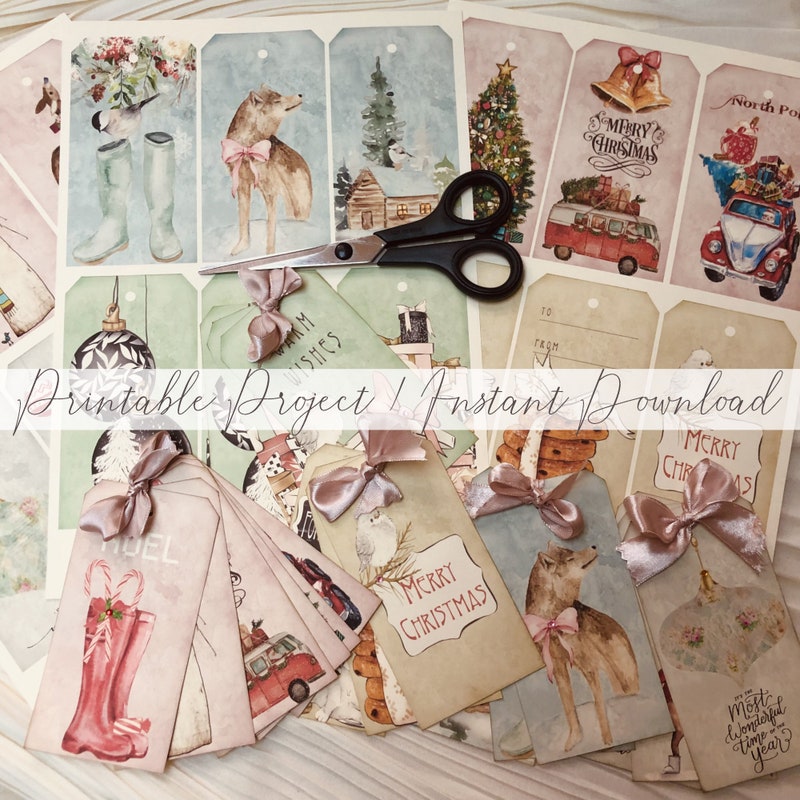 Printable Gift Tag - 60+ Gift Ideas for 2025